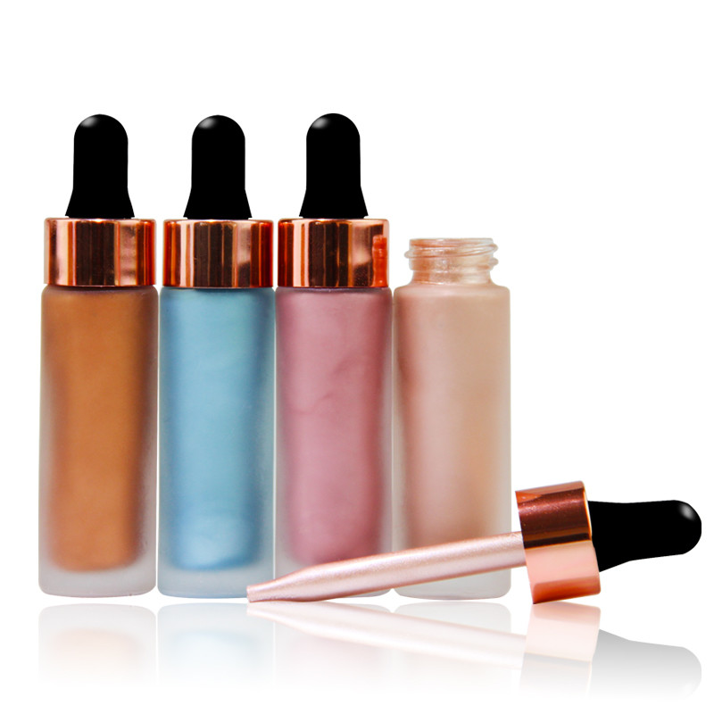 High Pigment Face Makeup Highlighter / Highlight Makeup Products 15ML ...